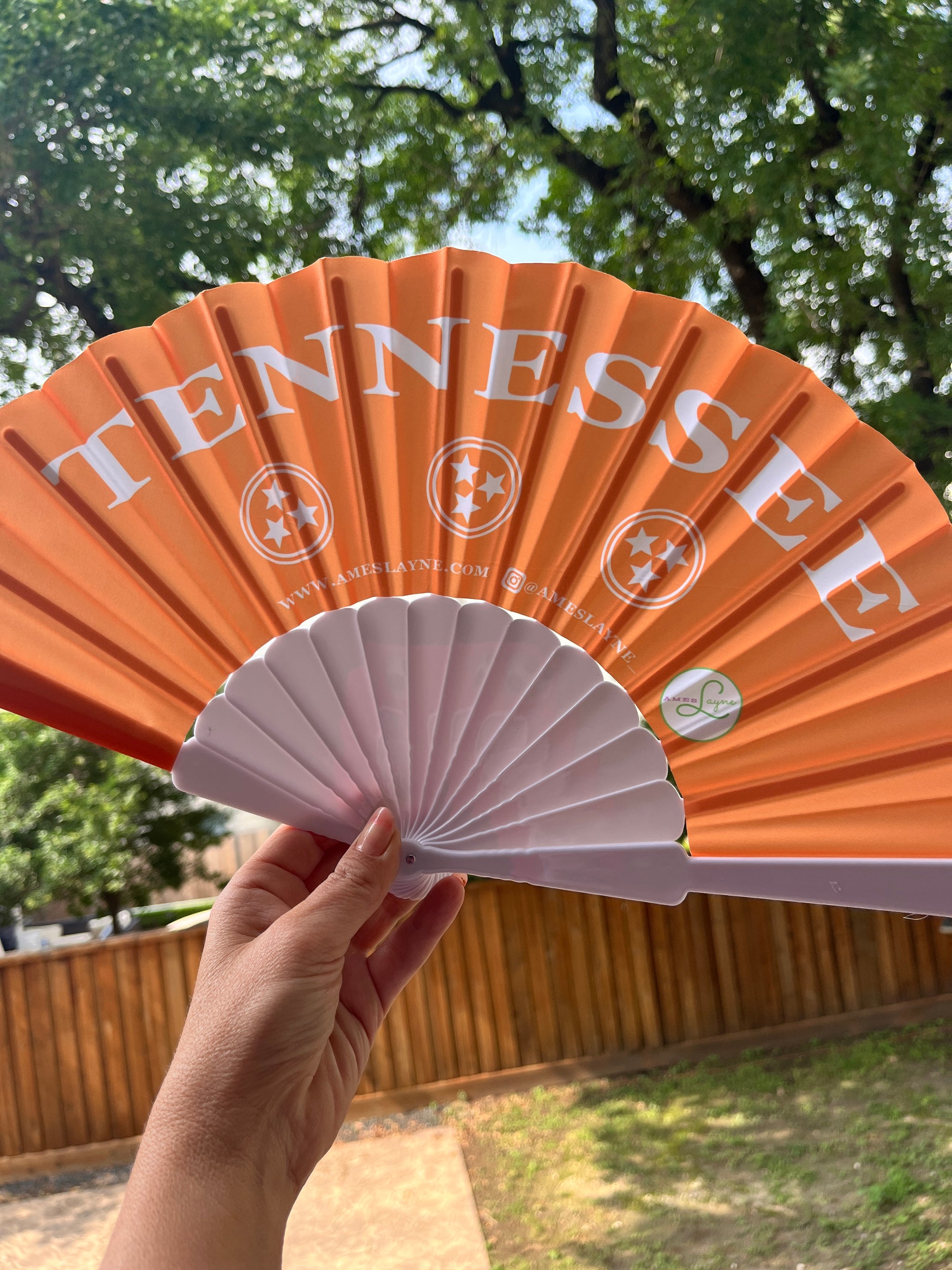 1 FAN” Original Gameday Spirit Fan – AmesLayne